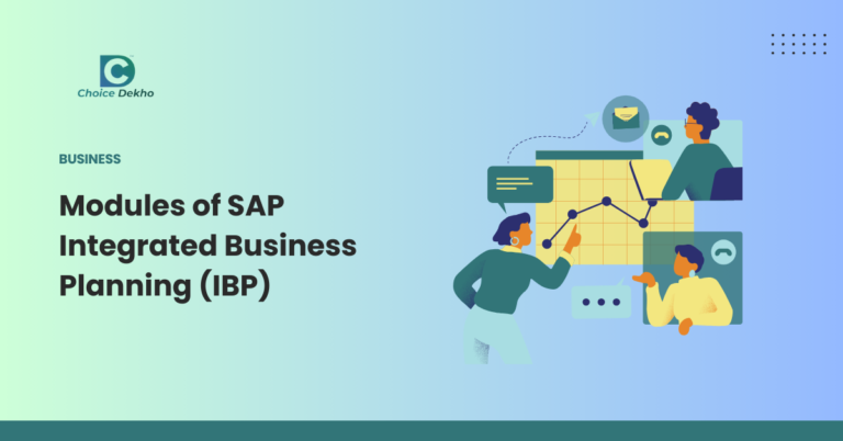 Modules of SAP Integrated Business Planning (IBP) – choicedekho.com